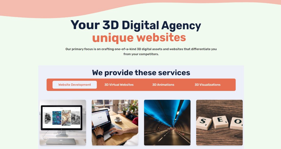 Step into Mesmerizing Realms with Our 3D Virtual Websites